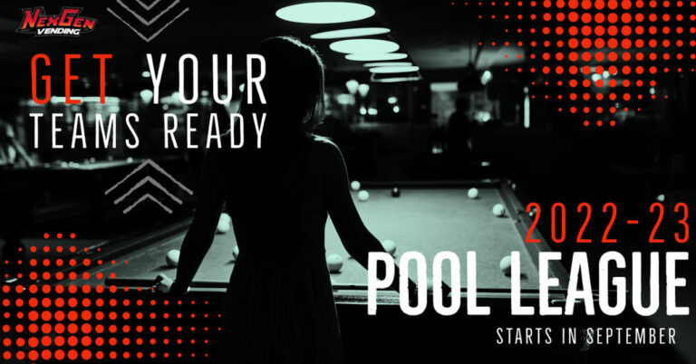 Fall 2022/2023 Pool Leagues Start - NexGenVending